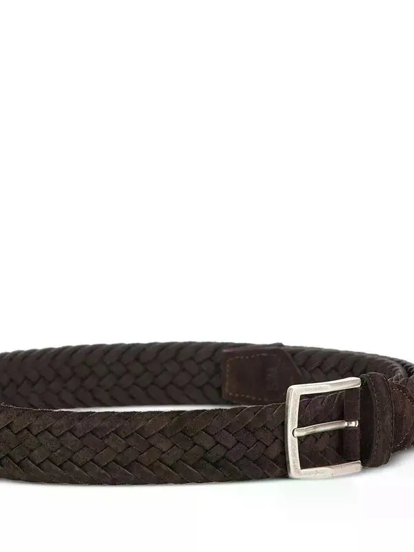ATHISON Woven Pin-buckle Belt