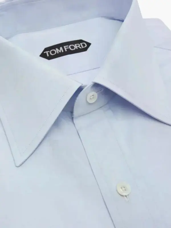 TOM FORD Pointed-collarbutton-cuffs Shirt