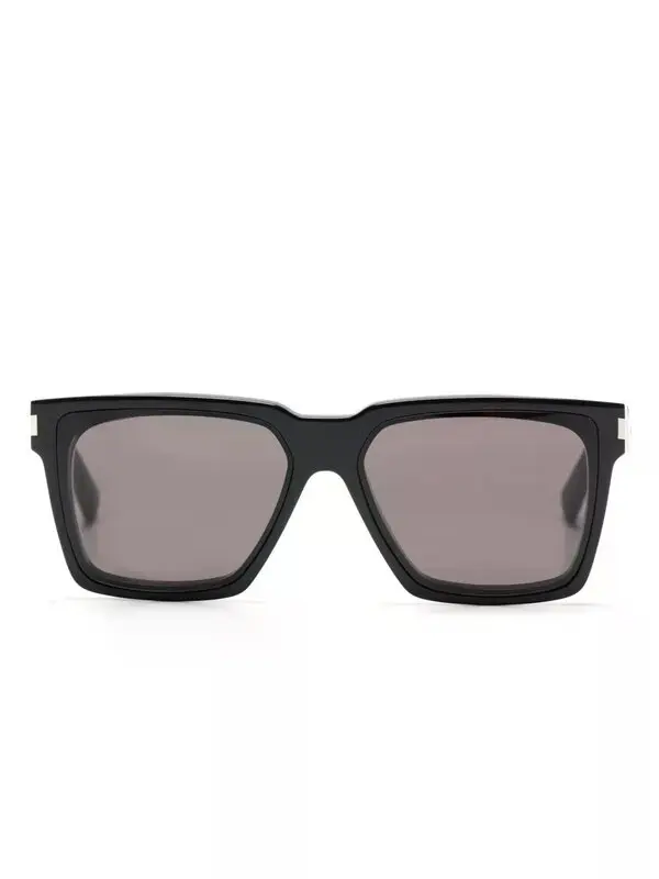 Saint Laurent Square-frame Tinted Sunglasses - Black