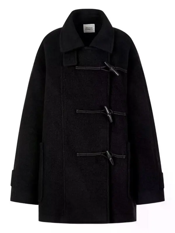 STUDIO TOMBOY Wool Coat - Black