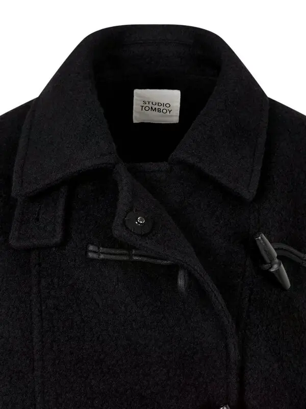 STUDIO TOMBOY Wool Coat - Black