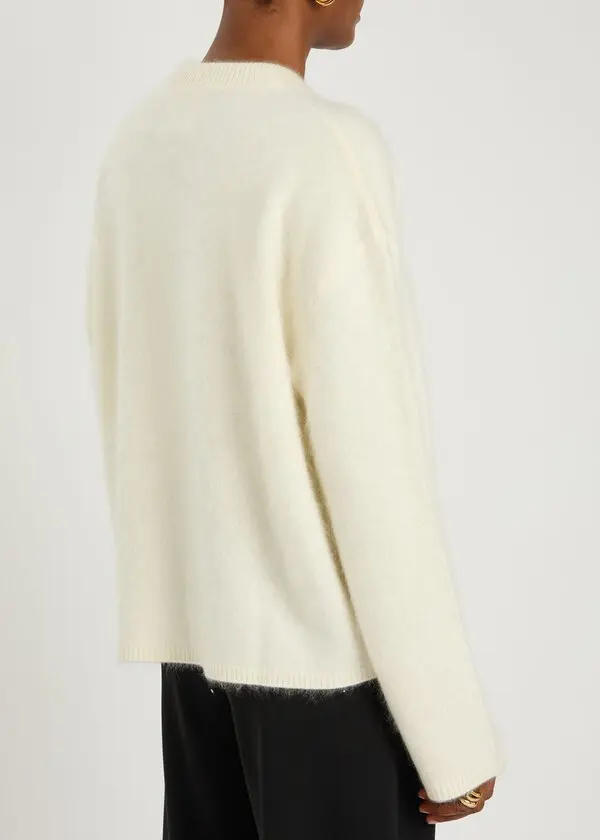 LISA YANG Natalia Brushed Cashmere Jumper