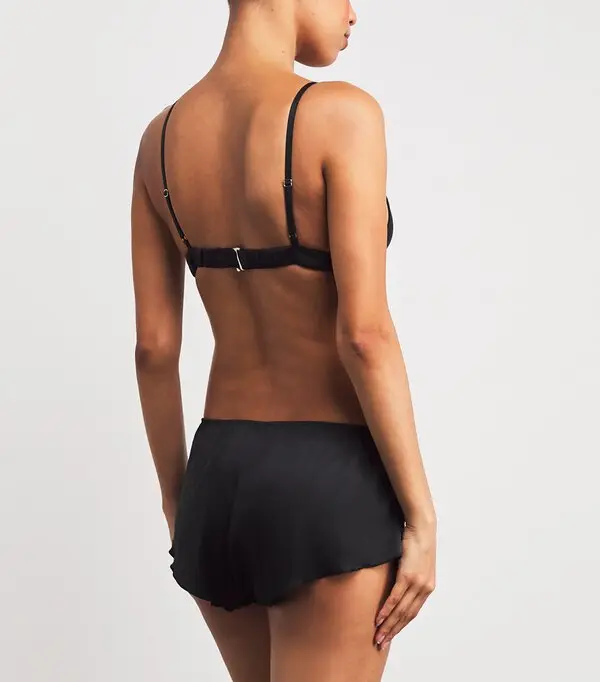 Calvin Klein Satin Signature Triangle Bra