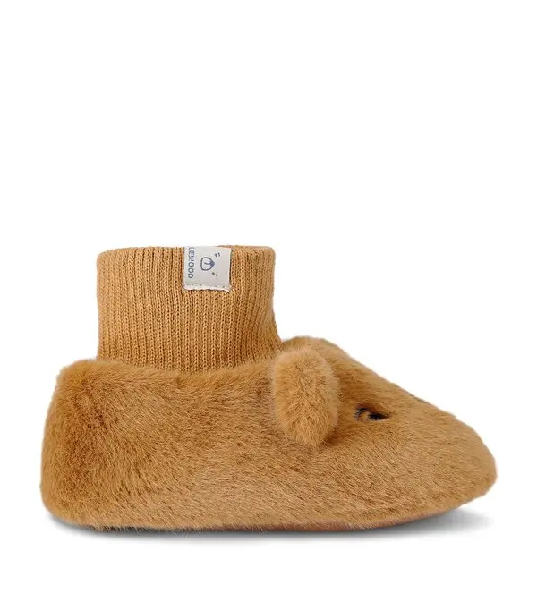 LIEWOOD Basim Bear Slippers - Brown