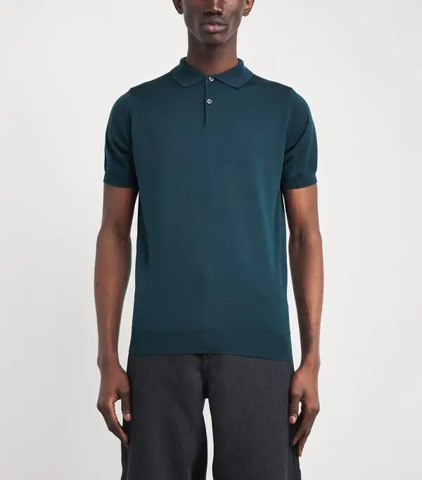 John Smedley Merino Wool Payton Polo Shirt