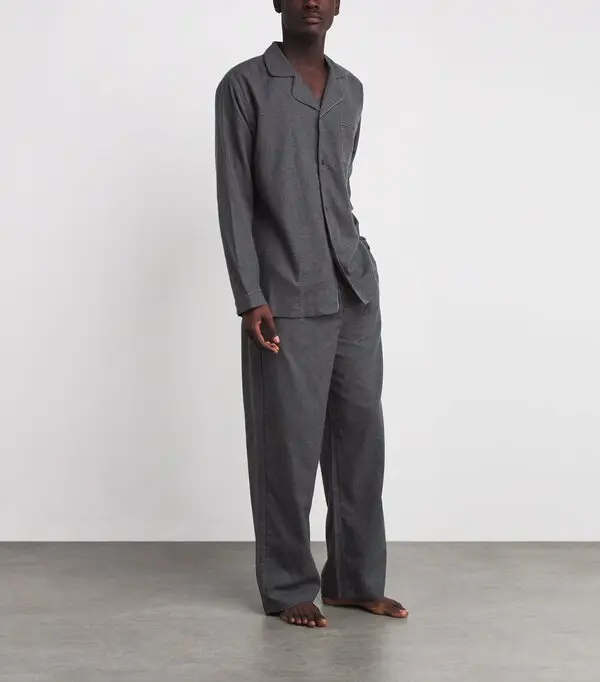 SKIMS Cotton Long-sleeve Pyjama Set