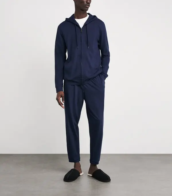 Derek Rose Basel Zip-up Hoodie