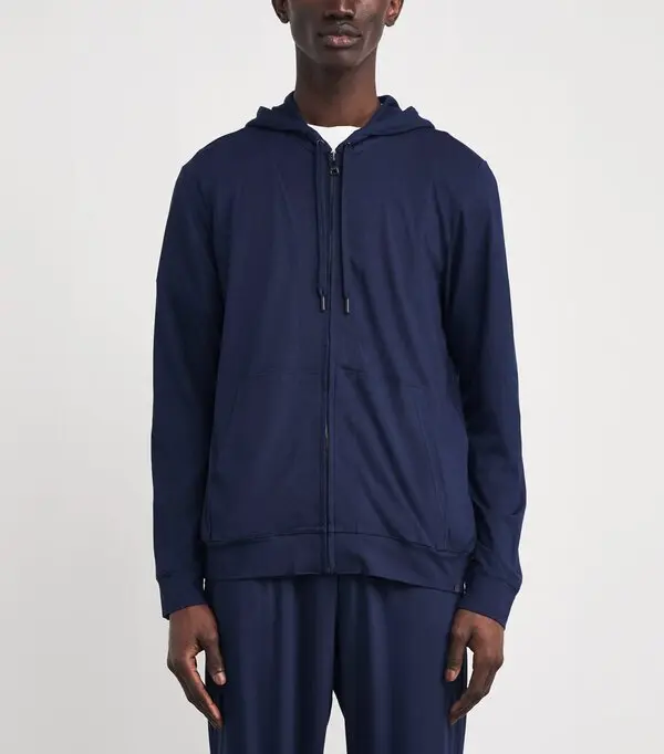 Derek Rose Basel Zip-up Hoodie