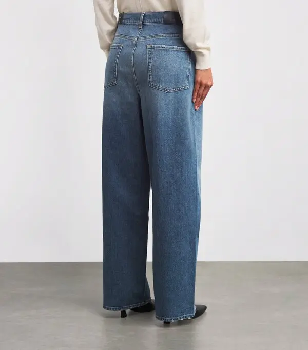 7 For All Mankind Low Straight Jeans