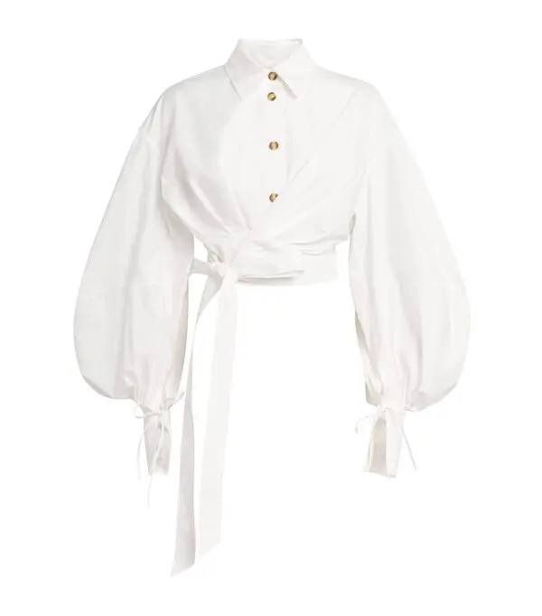 Zimmermann Cotton Poplin Rebellion Blouse