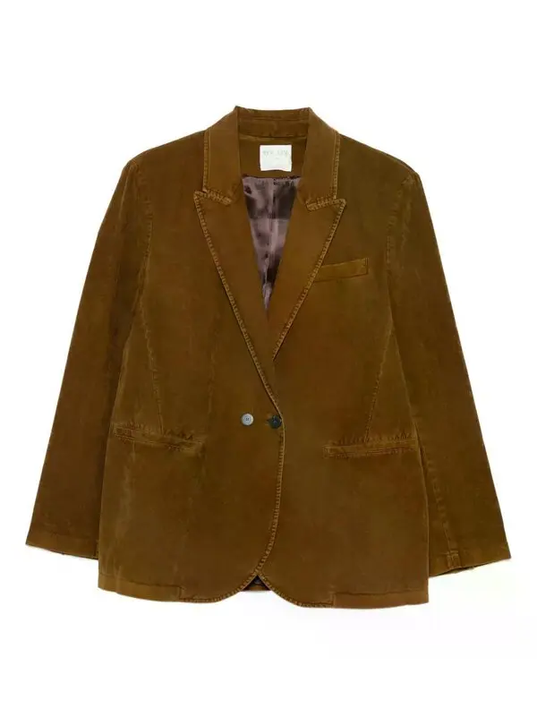 FORTE_FORTE Button Pocket Blazer