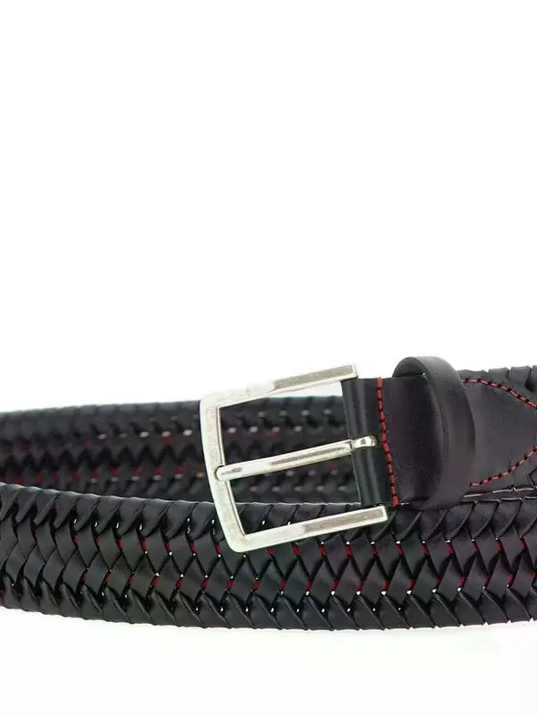 ATHISON Woven Pin-buckle Belt
