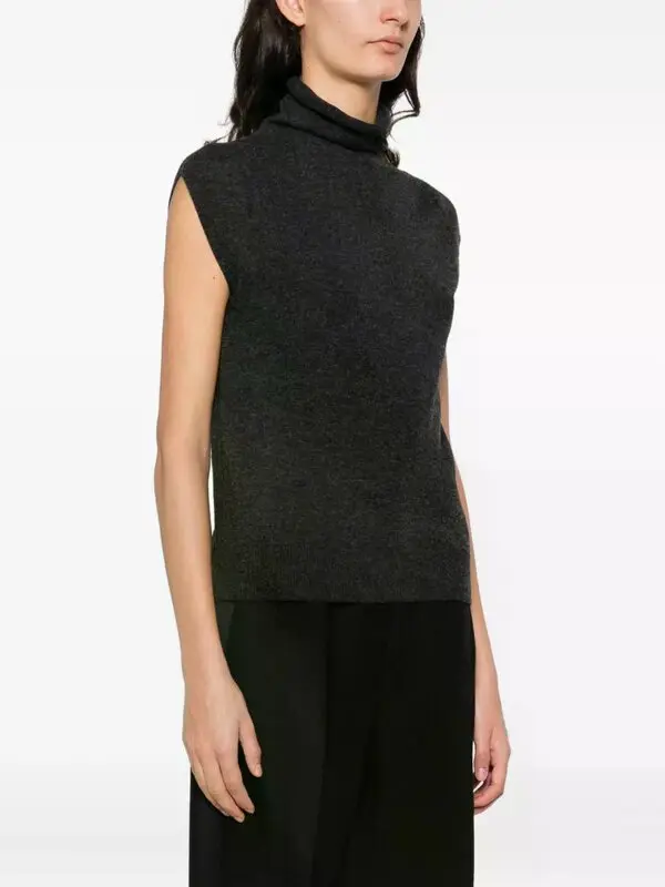 Antonelli Firenze Sleeveless Roll-neck Top