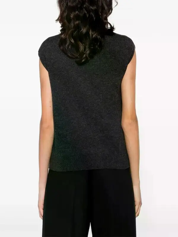 Antonelli Firenze Sleeveless Roll-neck Top