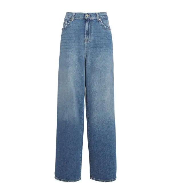 7 For All Mankind Low Straight Jeans