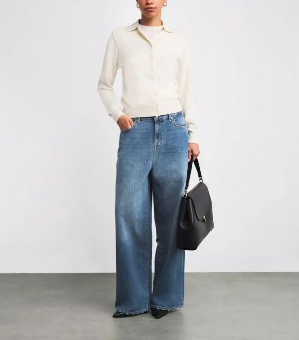 7 For All Mankind Low Straight Jeans