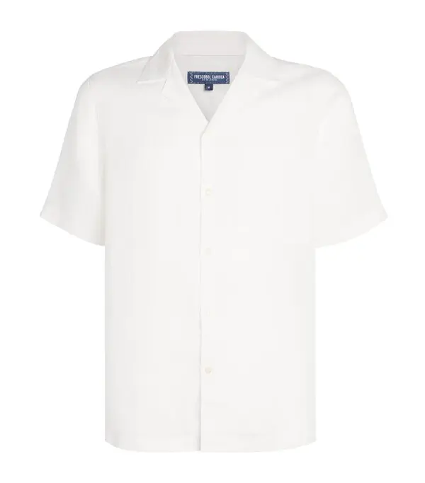 Frescobol Carioca Linen Alves Shirt - White