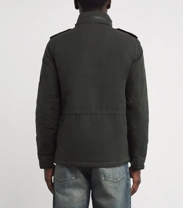 Aspesi Canvas Water-resistant Field Jacket - Green