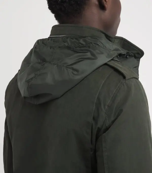 Aspesi Canvas Water-resistant Field Jacket - Green