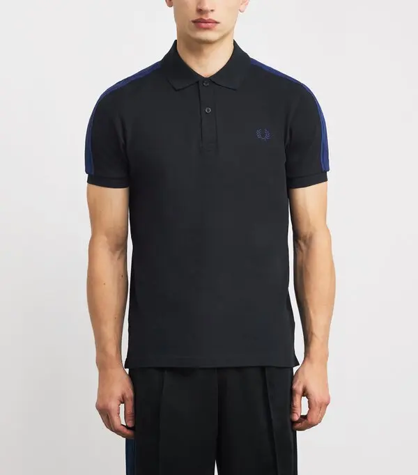 Fred Perry Cotton Taped Logo Polo Shirt