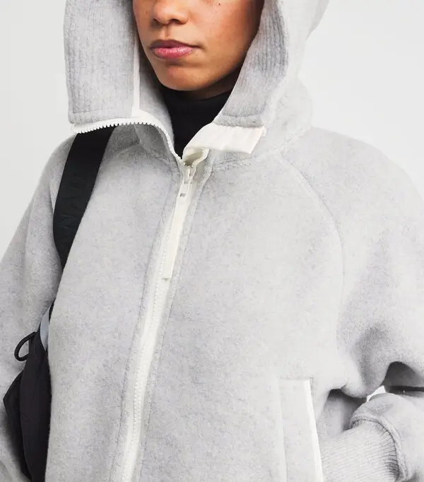 Canada Goose Wool-blend Fleece Chilliwack Bomber Jacket - Grey