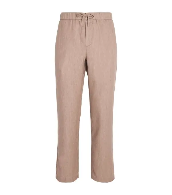 Frescobol Carioca Linen-cotton Oscar Trousers