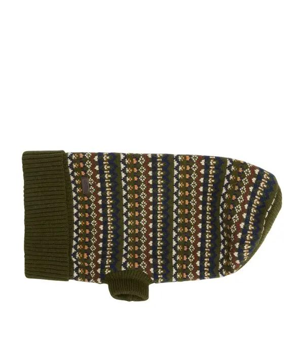 Barbour Fair Isle Dog Sweater