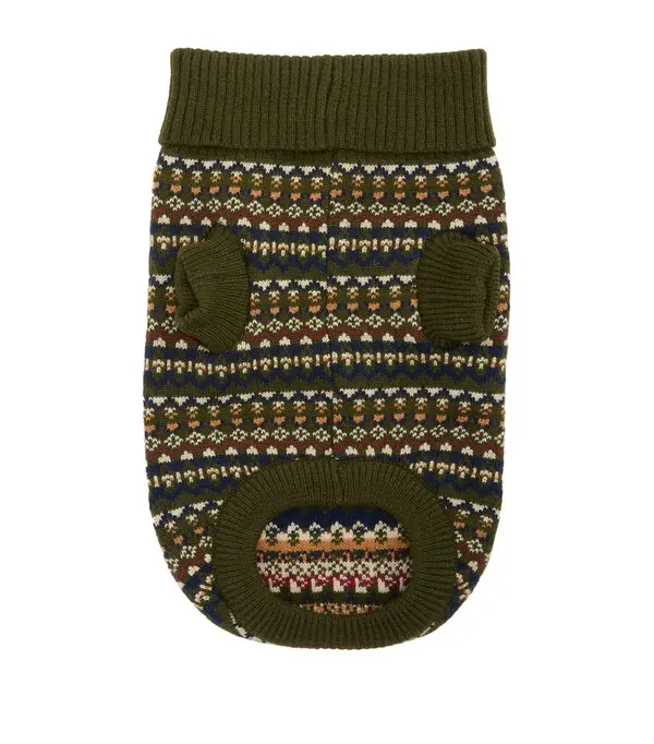 Barbour Fair Isle Dog Sweater