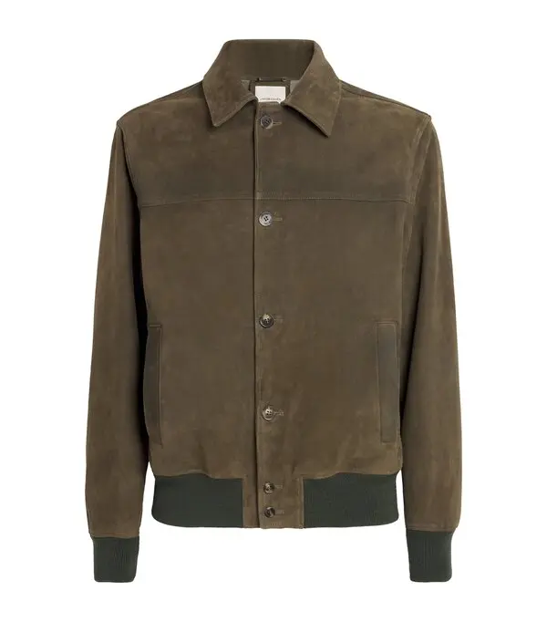 Jacob Cohen Suede Trucker Jacket