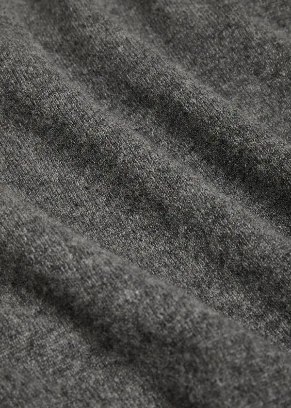 LISA YANG Othelia Cardigan-effect Cashmere Jumper - Grey