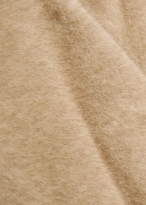 Herno Belted Faux Fur Coat
