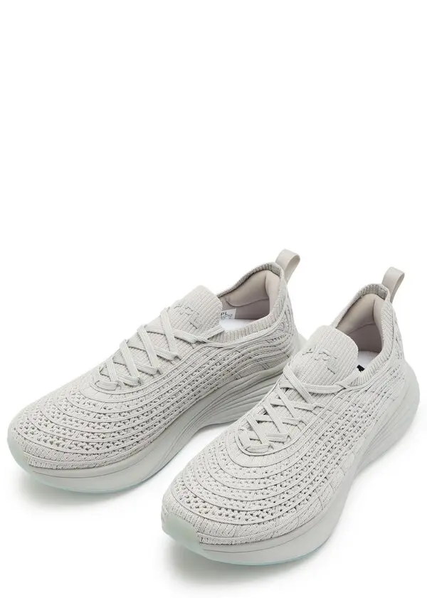 Apl Techloom Zipline Knit Sneakers - Grey