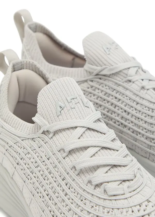 Apl Techloom Zipline Knit Sneakers - Grey