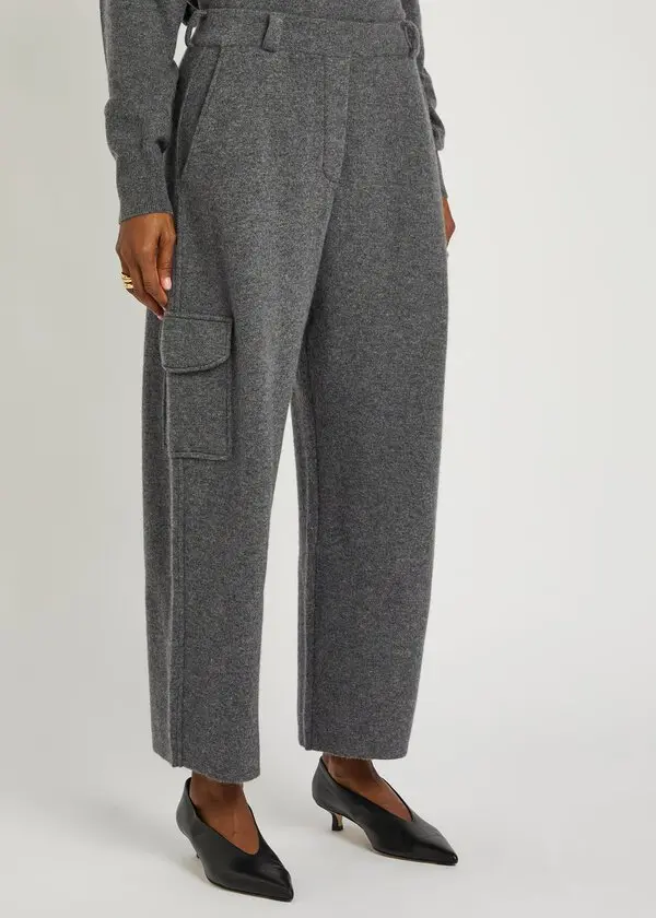 LISA YANG Azaria Cashmere Trousers - Grey