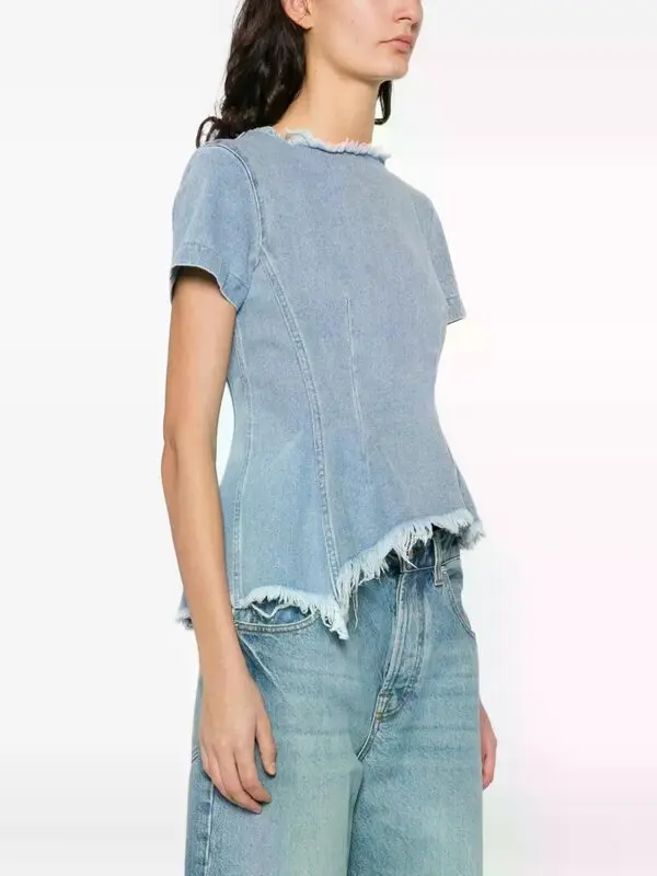 MARQUES' ALMEIDA Frayed-hem Top