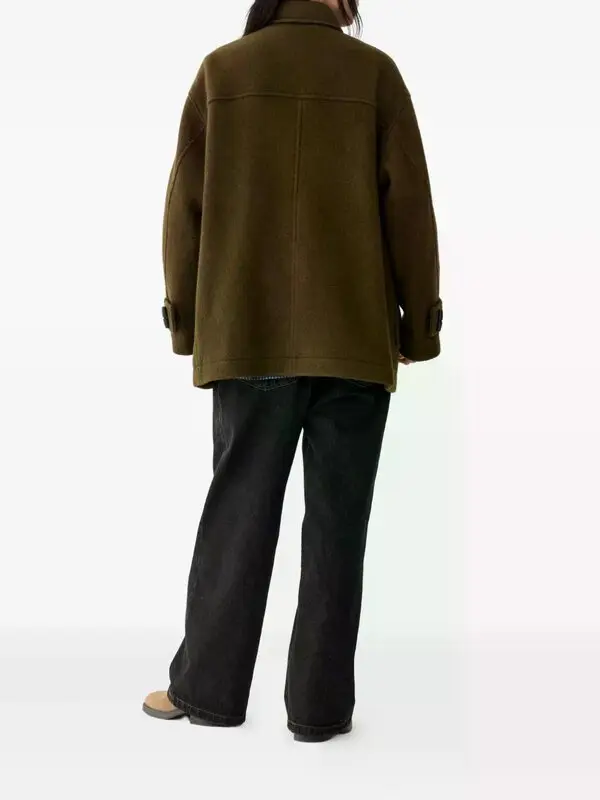 STUDIO TOMBOY Toggle-fastening Wool Coat
