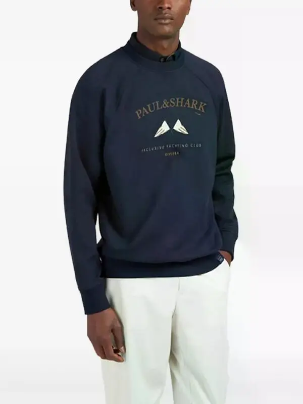 Paul & Shark Logo-detailed Sweatshirt