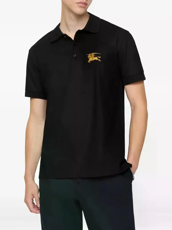 Burberry Equestrian Knight Logo Polo Shirt