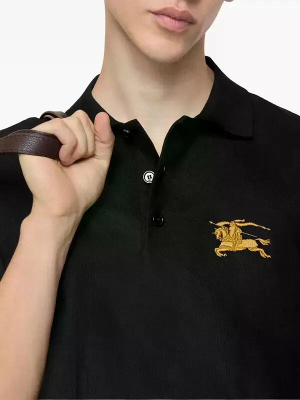 Burberry Equestrian Knight Logo Polo Shirt