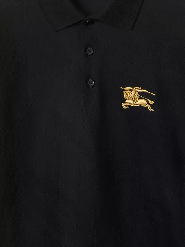 Burberry Equestrian Knight Logo Polo Shirt