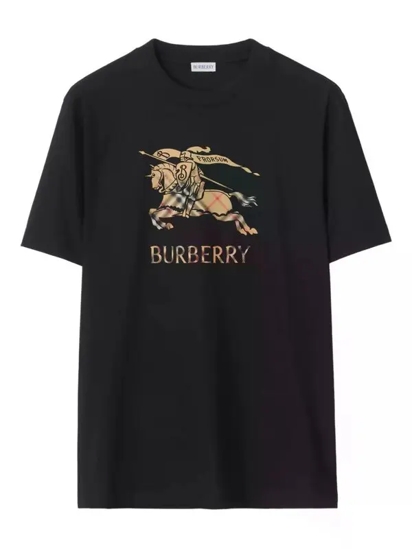 Burberry Equestrian Knight T-shirt - Black