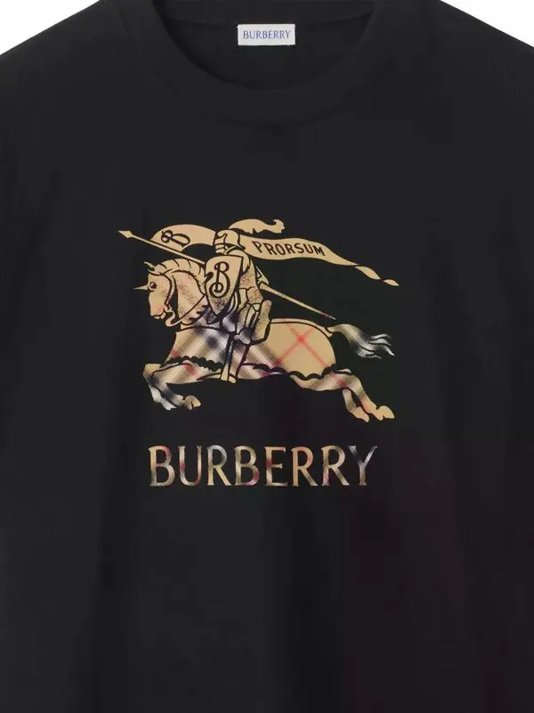 Burberry Printed Crew Neck T-shirt