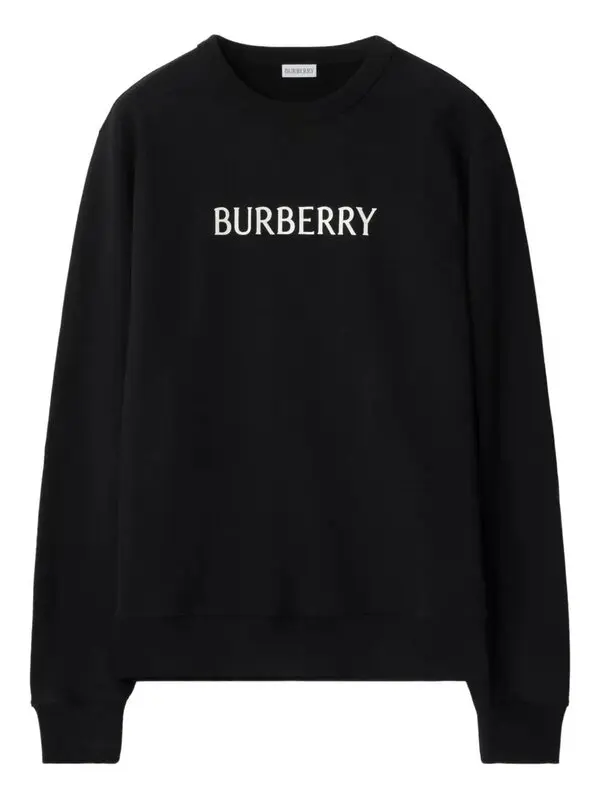 Burberry Cotton Logo Sweatshirt