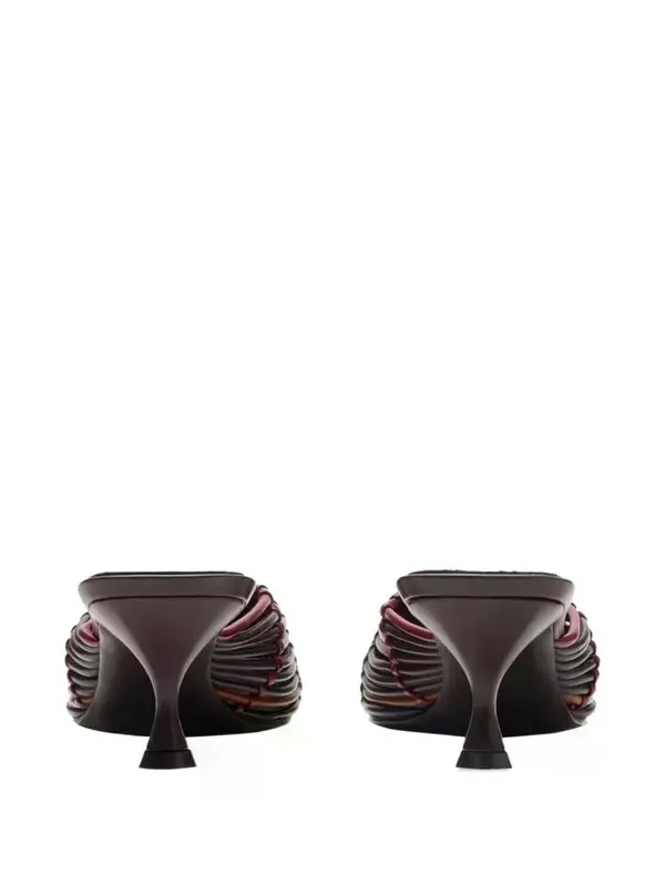 Burberry 55mm Woven Heel Mules