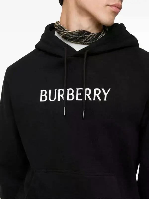 Burberry Logo-print Hooded Sweatshirt
