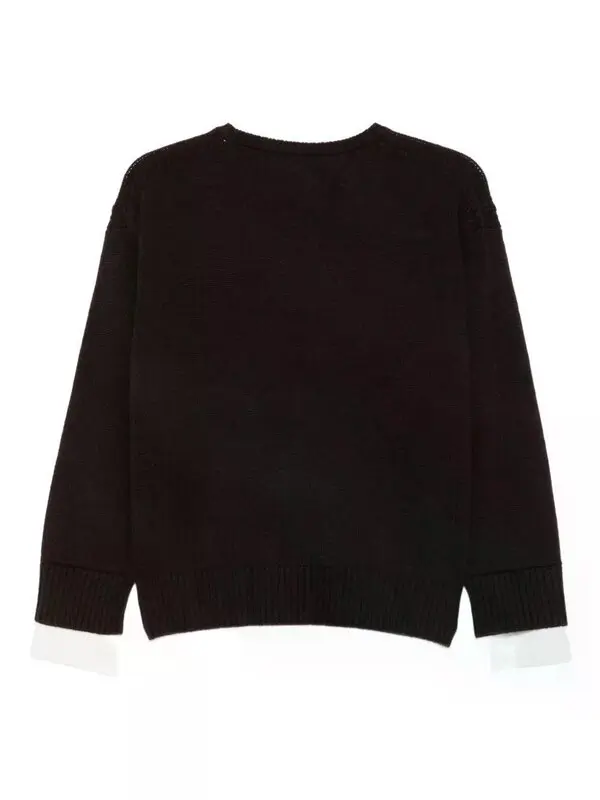 VANISÈ Pearl-embellished Sweater