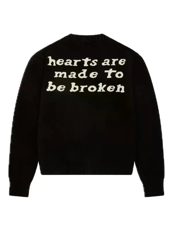 BROKEN PLANET Hearts Knit Sweater