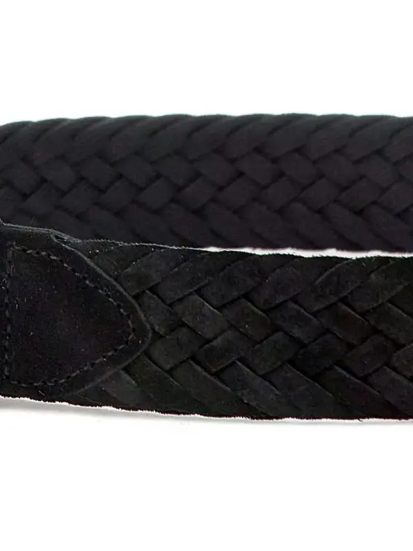 ATHISON Woven Suede Belt