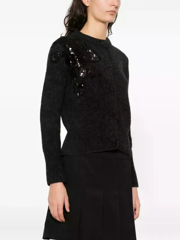 MARQUES' ALMEIDA Sequin-embellished Cardigan