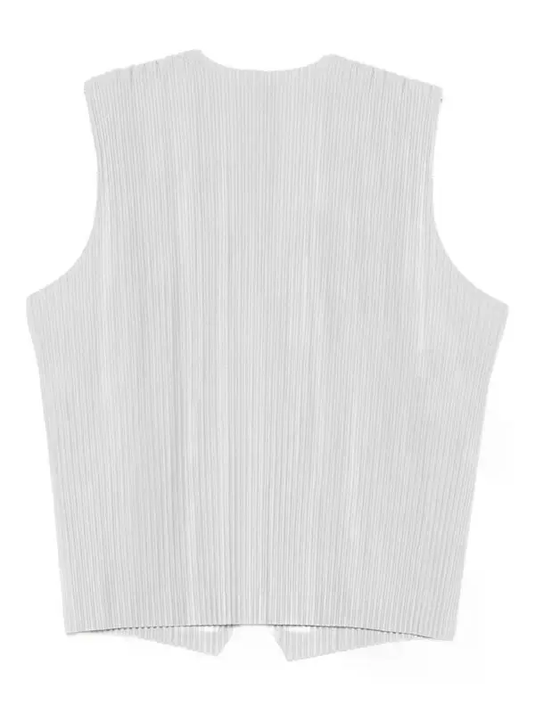 Issey Miyake Buttoned Sleeveless Vest